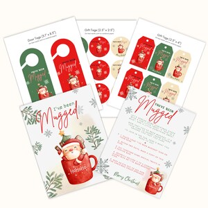 You've Been Mugged Christmas Game: Office Secret Santa (digital ...