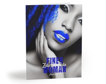 Zeta Phi Beta Birthday Card - Etsy