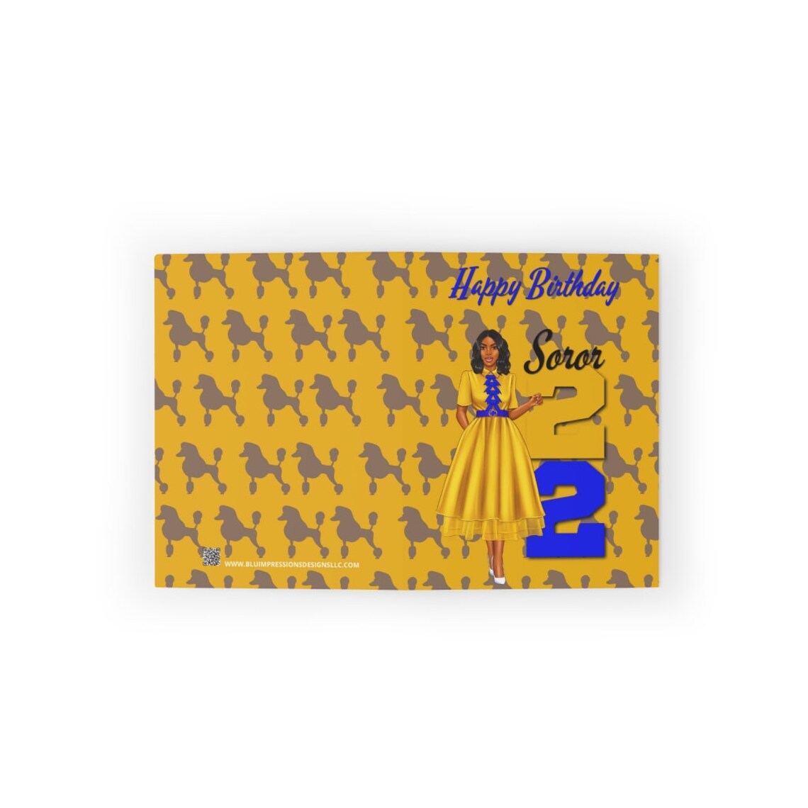 Birthday Cards Sigma Gamma Rho Themed 1922 Themed Sorority - Etsy