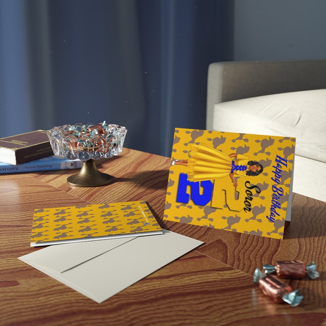 Birthday Cards Sigma Gamma Rho Themed 1922 Themed Sorority - Etsy