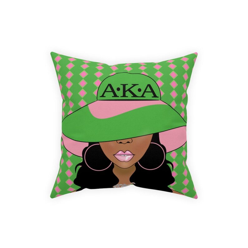 Alpha Kappa Alpha Themed AKA Themed Pink and Green Themed - Etsy