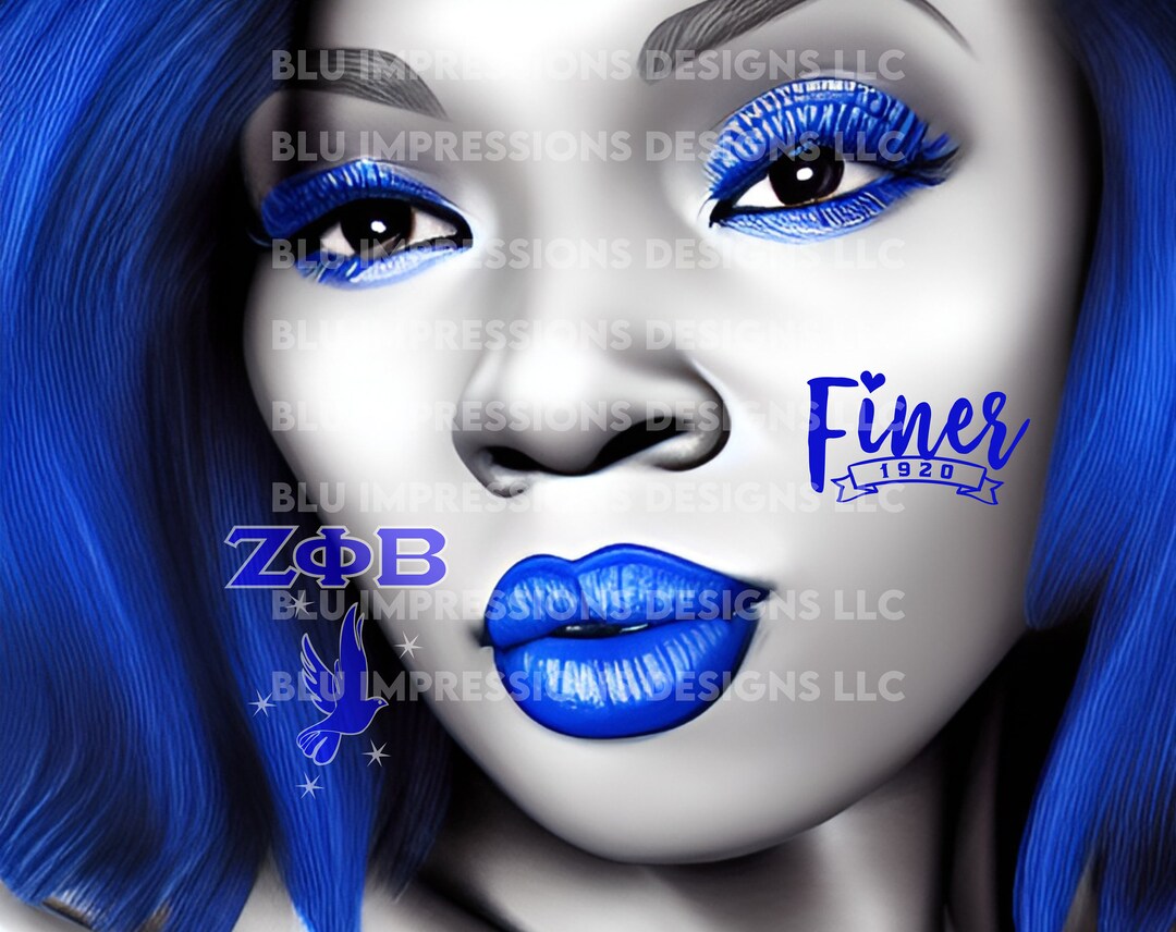 Zeta Phi Beta Sorority Inc. Art. Representation Matters. - Etsy