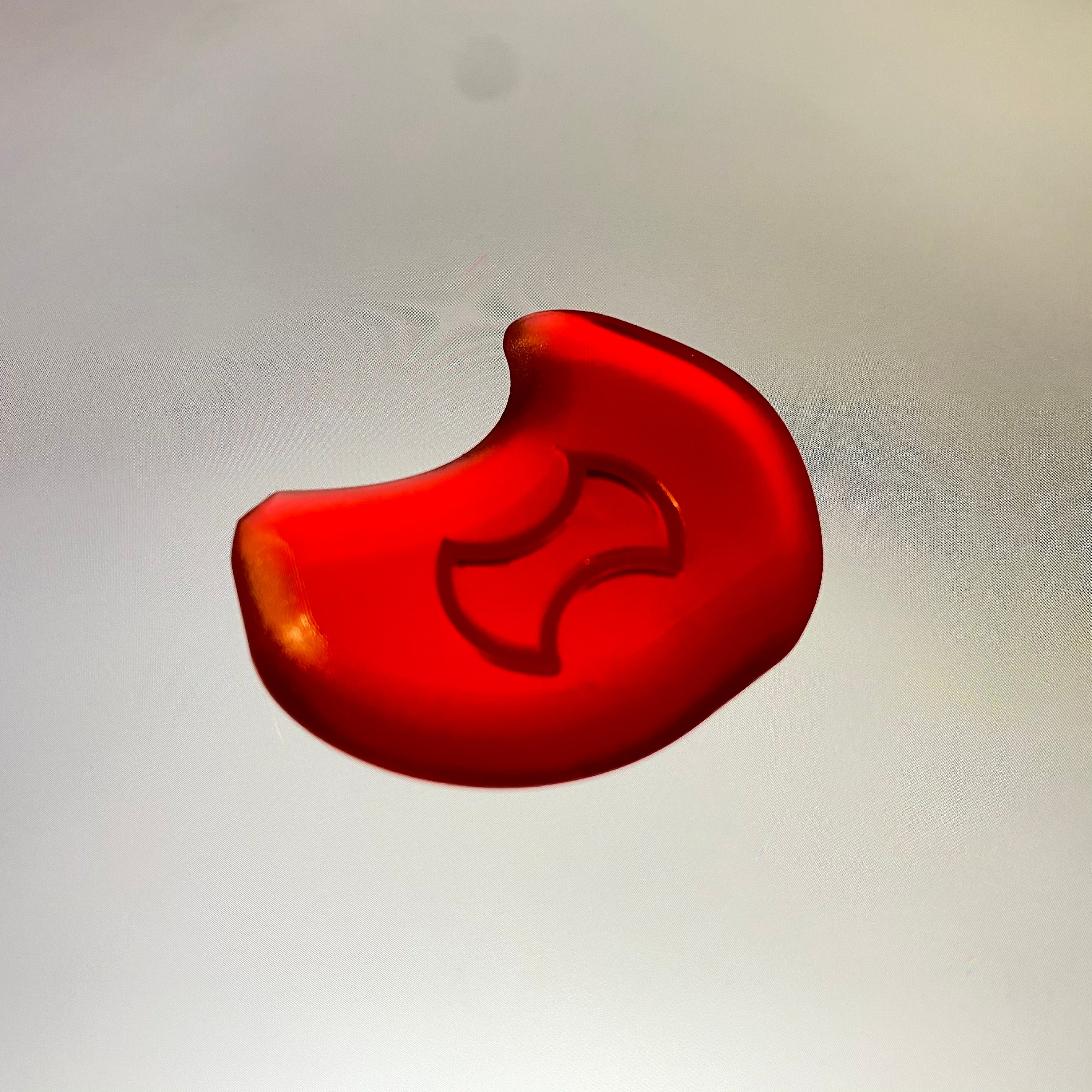 Warrior FFXIV Hand Finished Red Resin Soul Crystal Job Stone Final ...