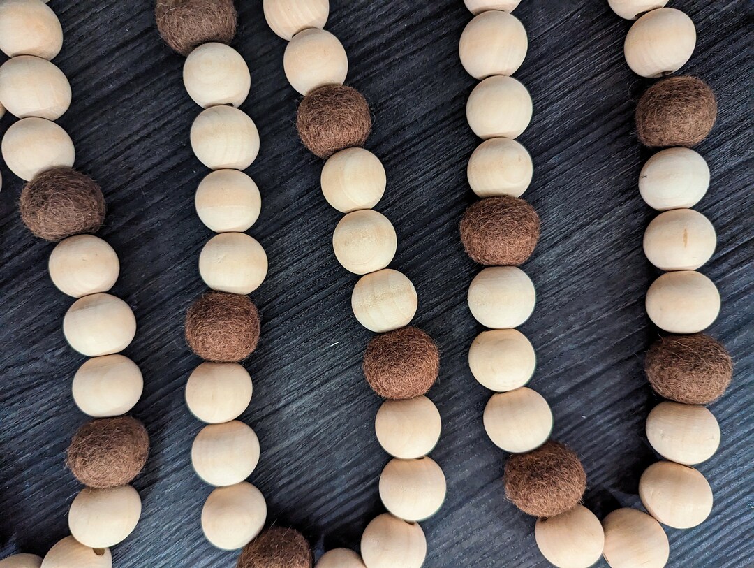 Seasonal Garland, Interchangeable Garland, Year Round Garland, Beaded ...