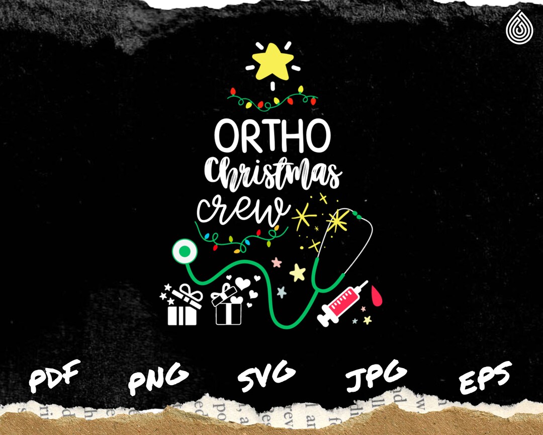 Ortho Christmas Crew Orthopaedic Nurse Ortho Techs Secretary SVG ...