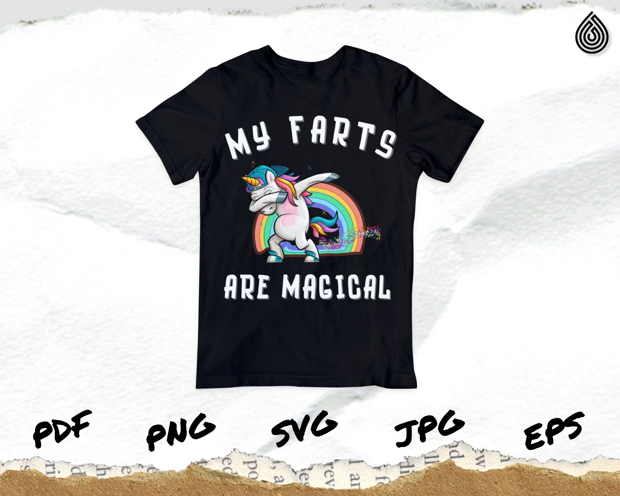 My Farts Are Magical SVG Digital Download Funny Unicorn Niches Dabbing ...