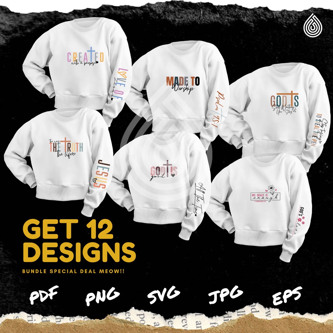 Boho Christian Svg Png Bundle | Digital Download Religious Niches ...