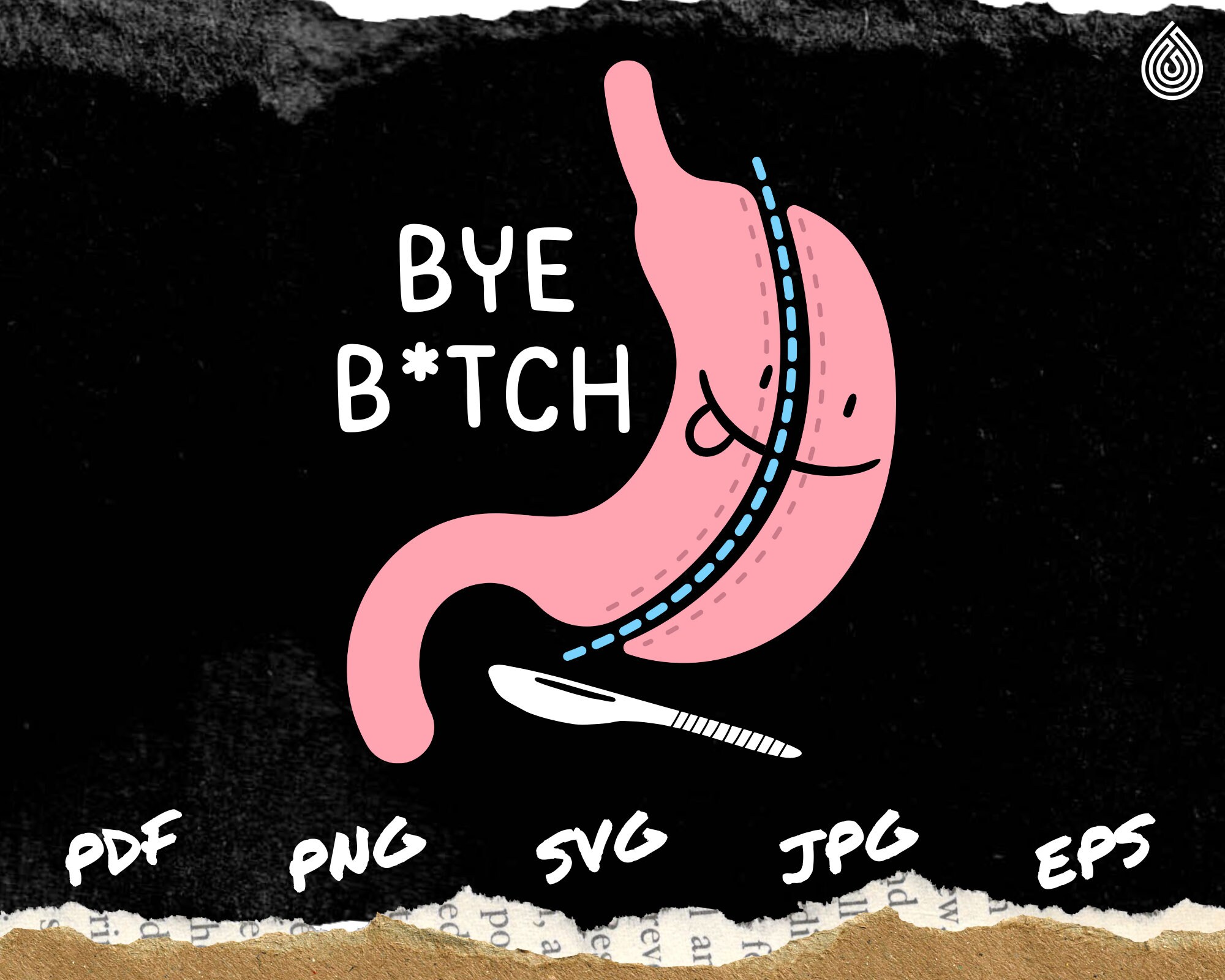 Funny Gastric Sleeve Bariatric SVG | Digital Download Awareness Niches ...