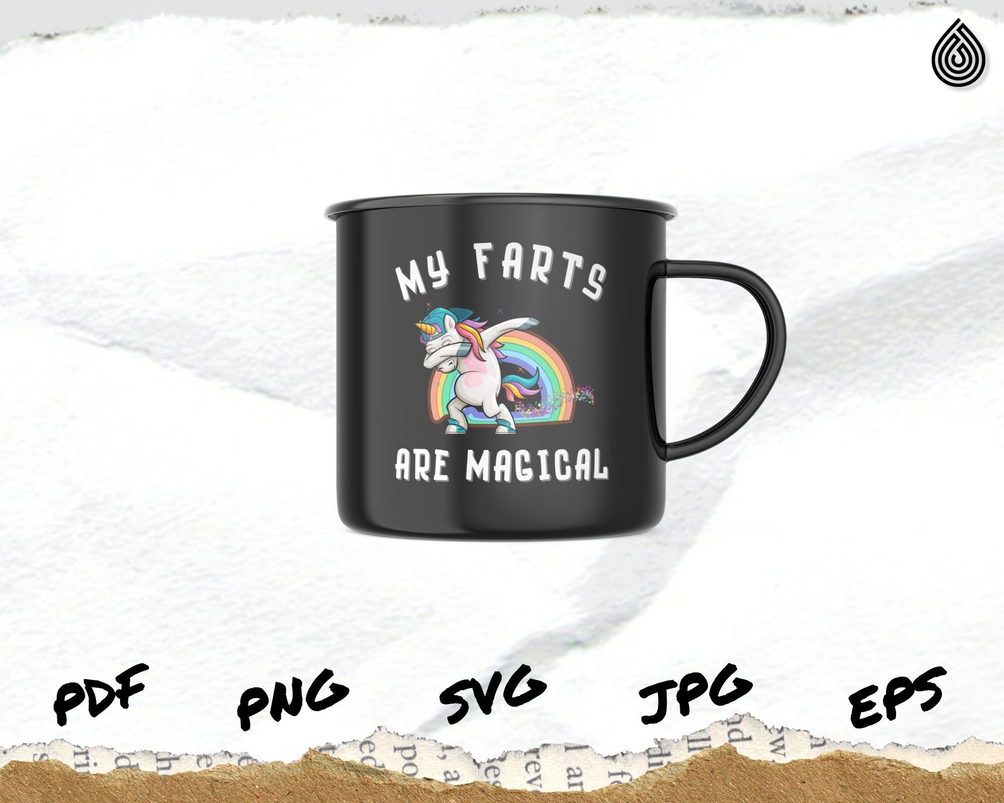 My Farts Are Magical SVG Digital Download Funny Unicorn Niches Dabbing ...