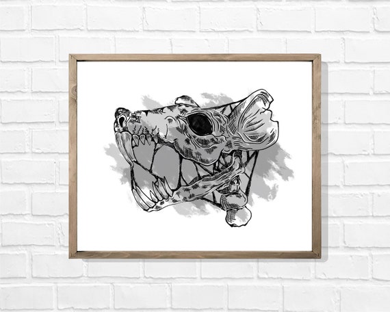 Zombie Teeth Drawing