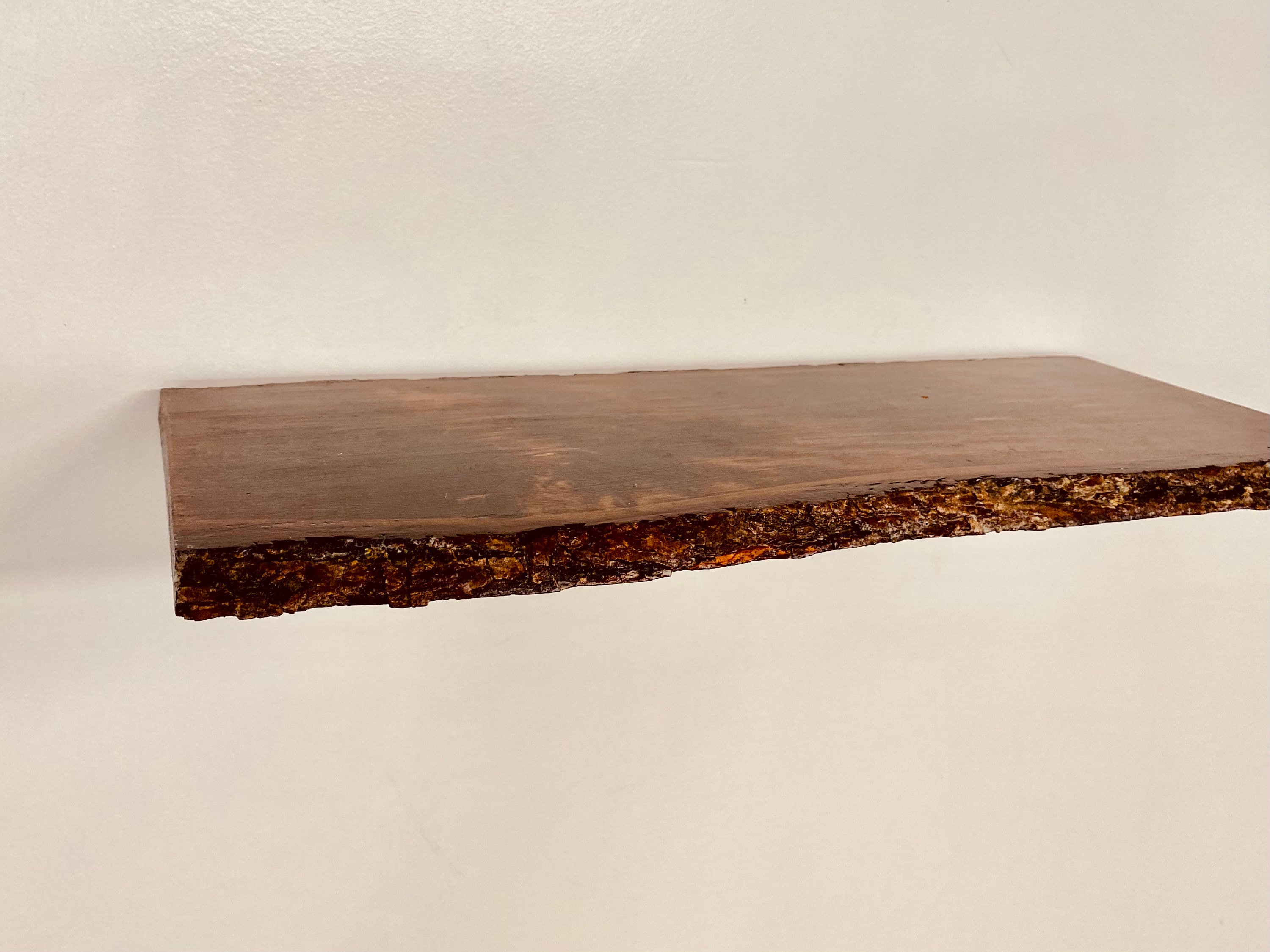 Live Edge Wood Shelf - Etsy