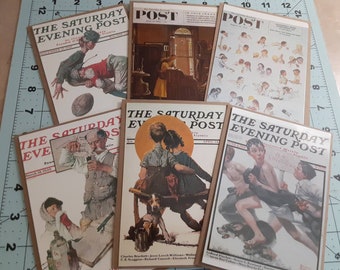 Norman Rockwell Note Cards - Etsy