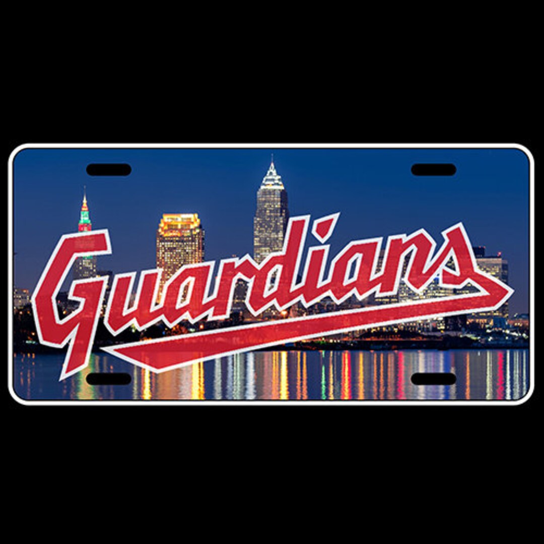 Cleveland Guardians and Cleveland Skyline License Plate - Etsy