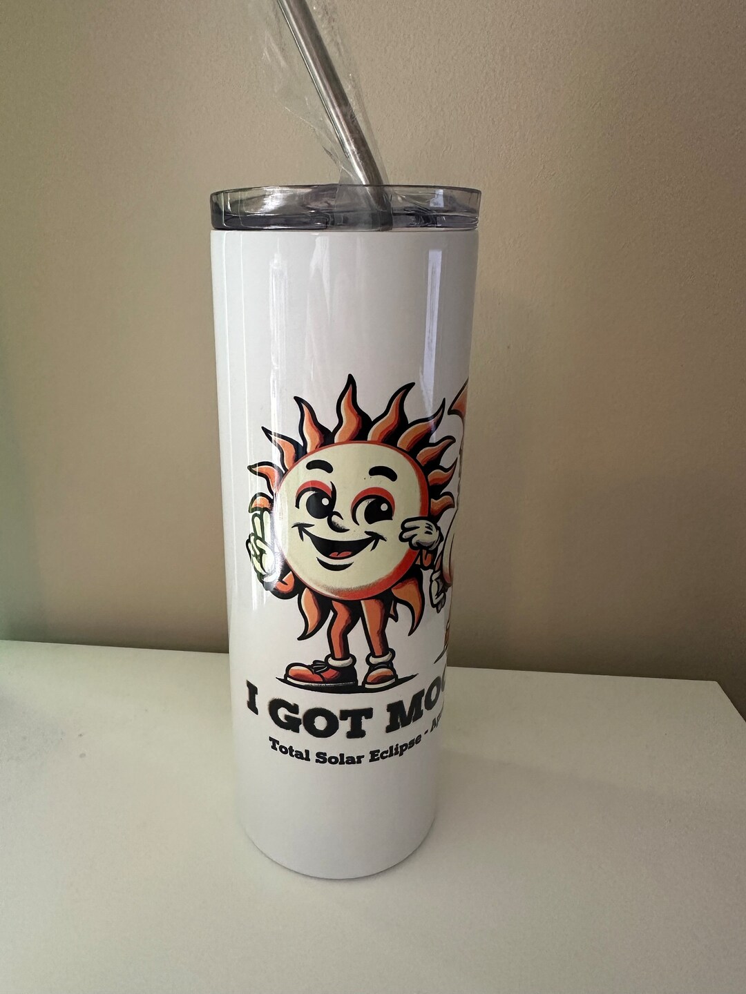 I Got Mooned 20oz Tumbler. Made Special for the Great Solar Eclipse of ...