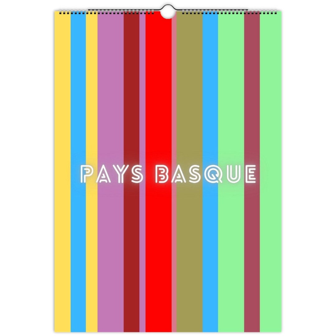 2024 Wall Calendar the Basque Coast Through the Seasons - Etsy