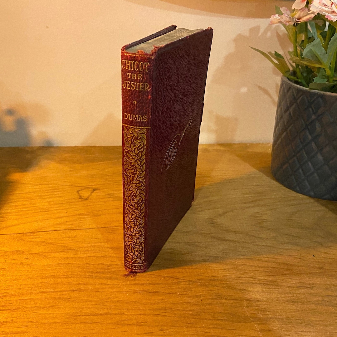 Chicot the Jester by Alexandre Dumas Vintage Book 1913 - Etsy