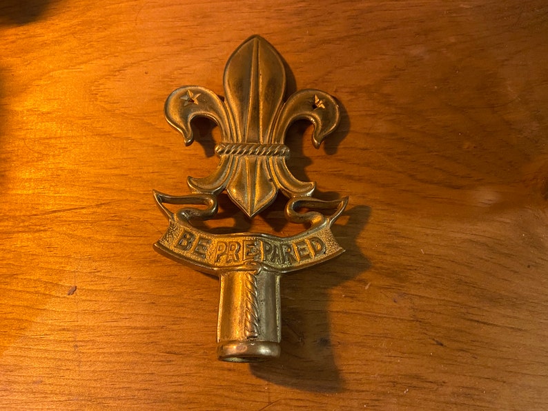 Vintage Boy Scouts Flag Topper - Etsy