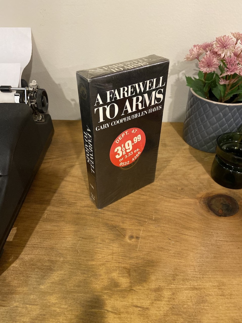 Vintage Sealed "a Farewell to Arms" VHS - Etsy