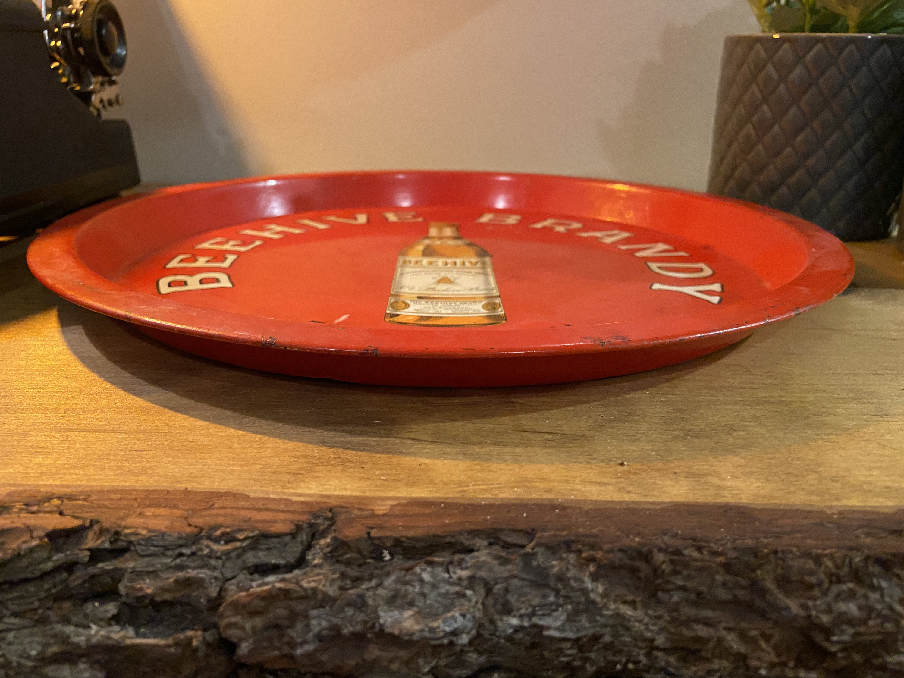 Vintage Beehive Brandy Beer Tray - Etsy