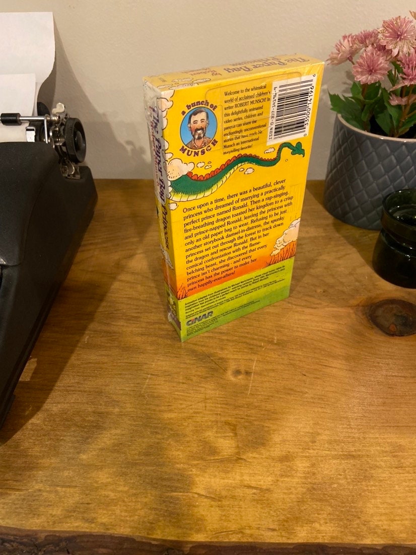 Vintage Sealed VHS of the Paper Bag Princess - Etsy
