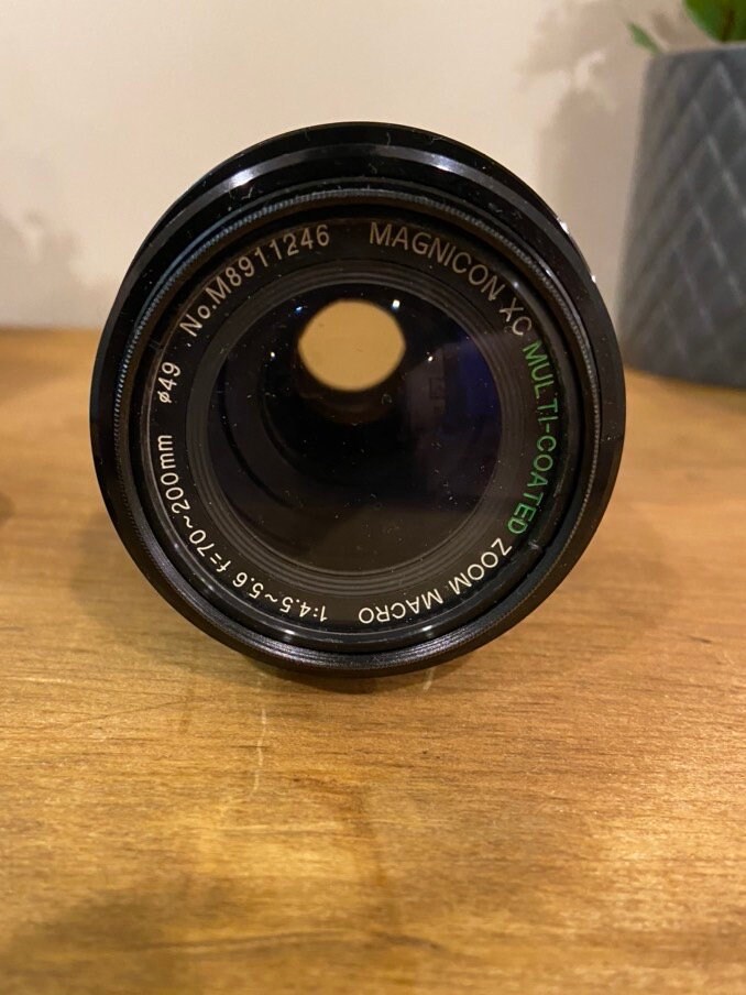 Vintage Magnicon Multi-coated Zoom Macro Camera Lens - Etsy Canada