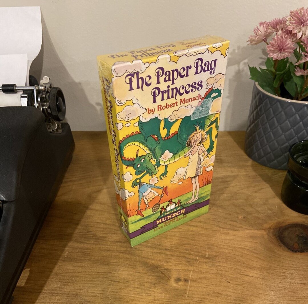 Vintage Sealed VHS of the Paper Bag Princess - Etsy