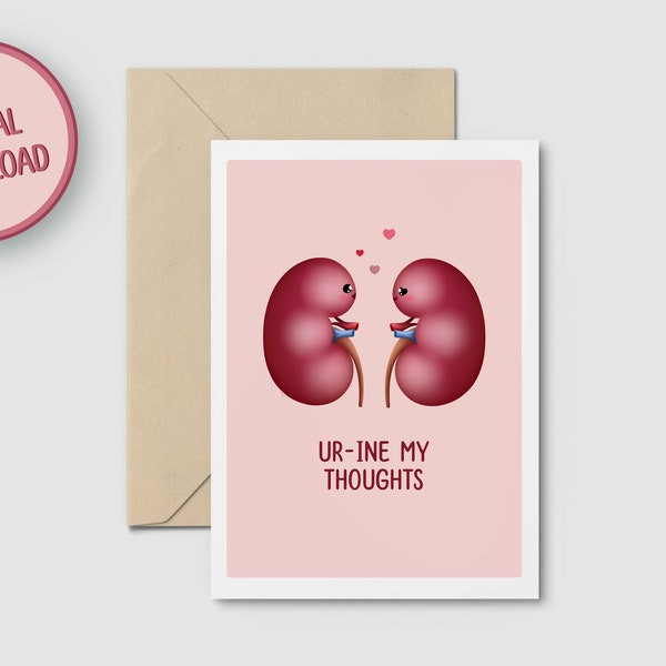 Kidney Get Well Card - Etsy