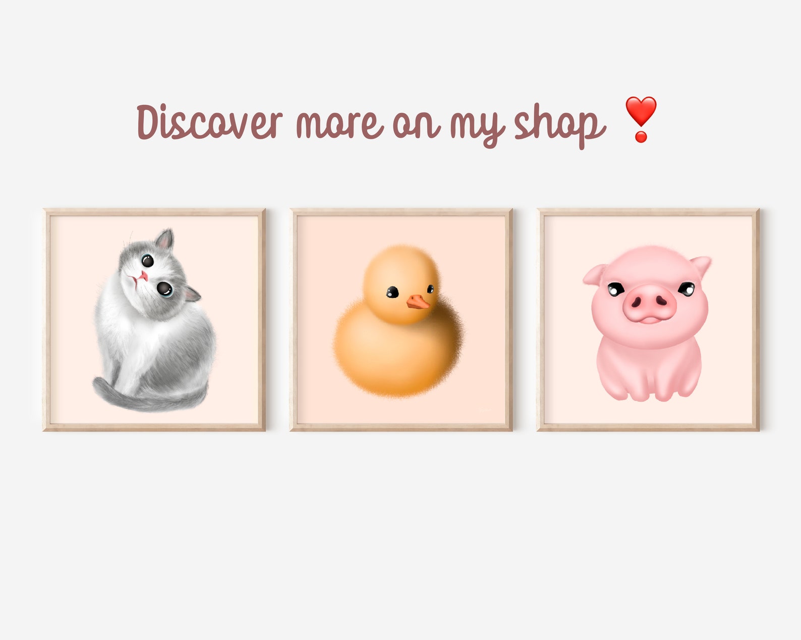 PRINTABLE Adorable Piglet Wall Art | Home Decor for Pig and Animal ...