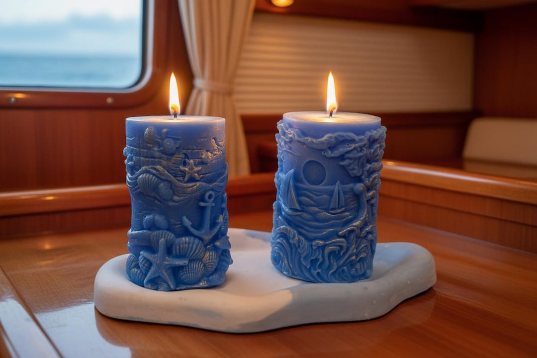 Ocean Journey Scented Candles – Handmade Nautical Decor for Sea Lovers ...