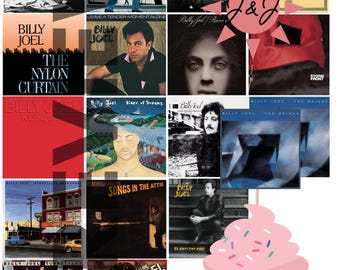 Album Cover Cupcake Toppers. Birthday Party Extra: Cupcake Toppers ...