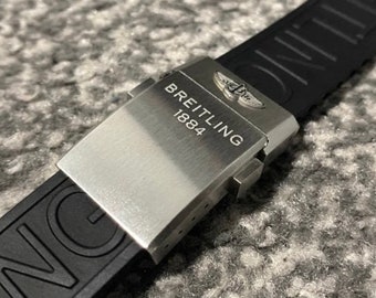 Breitling Rubber Strap | Etsy