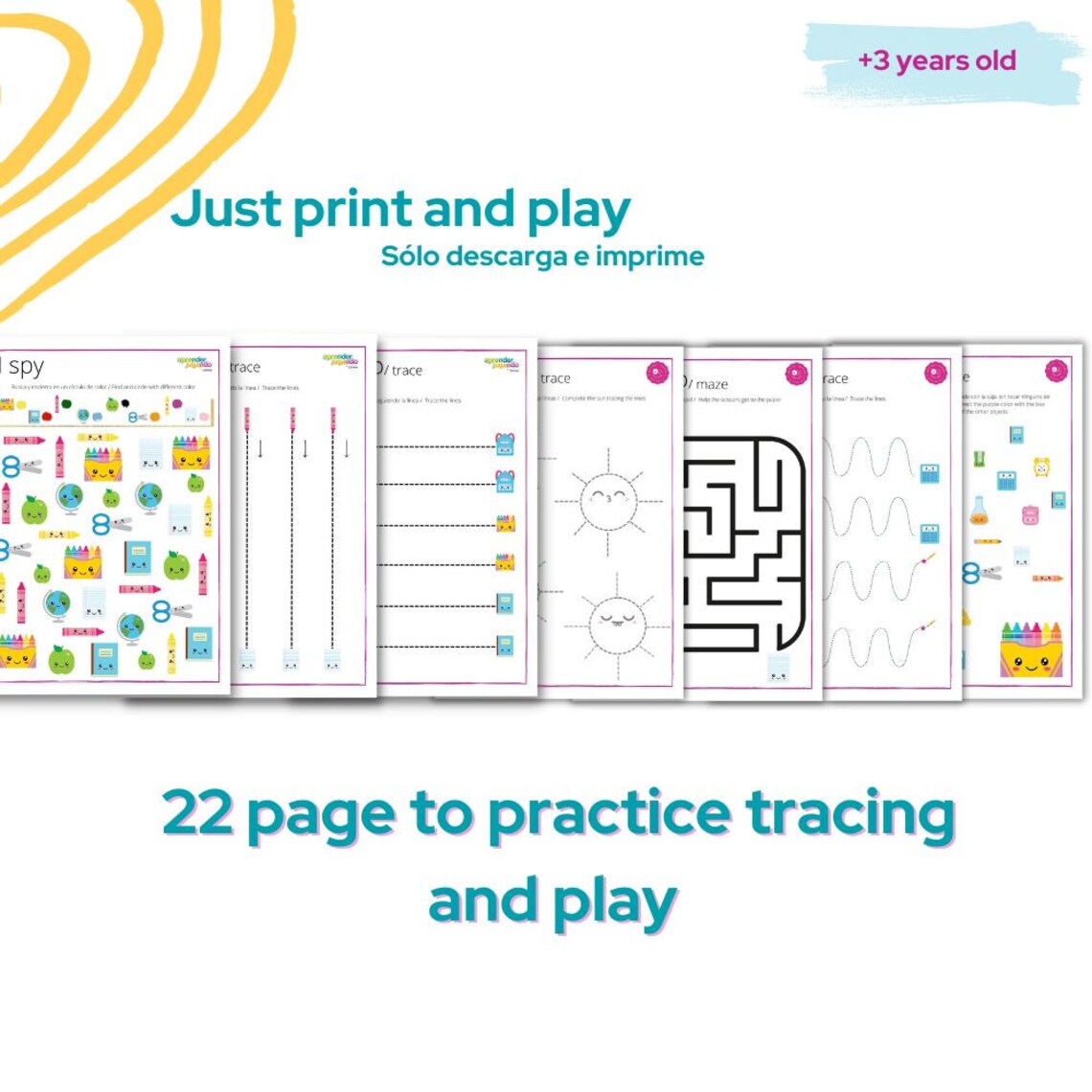 Printables Activities for Kids, Digital Activity Pack for Kids ...