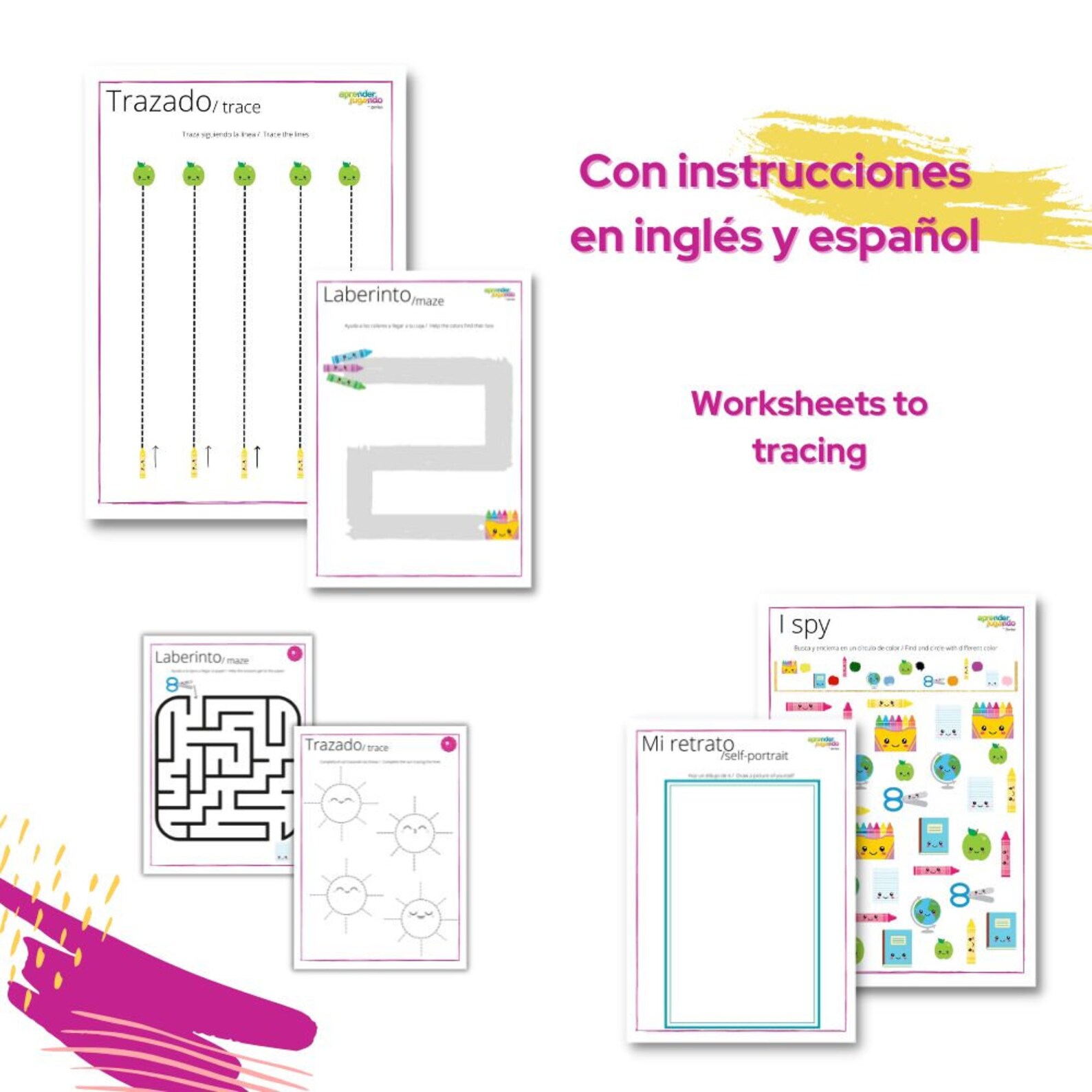 Printables Activities for Kids, Digital Activity Pack for Kids ...