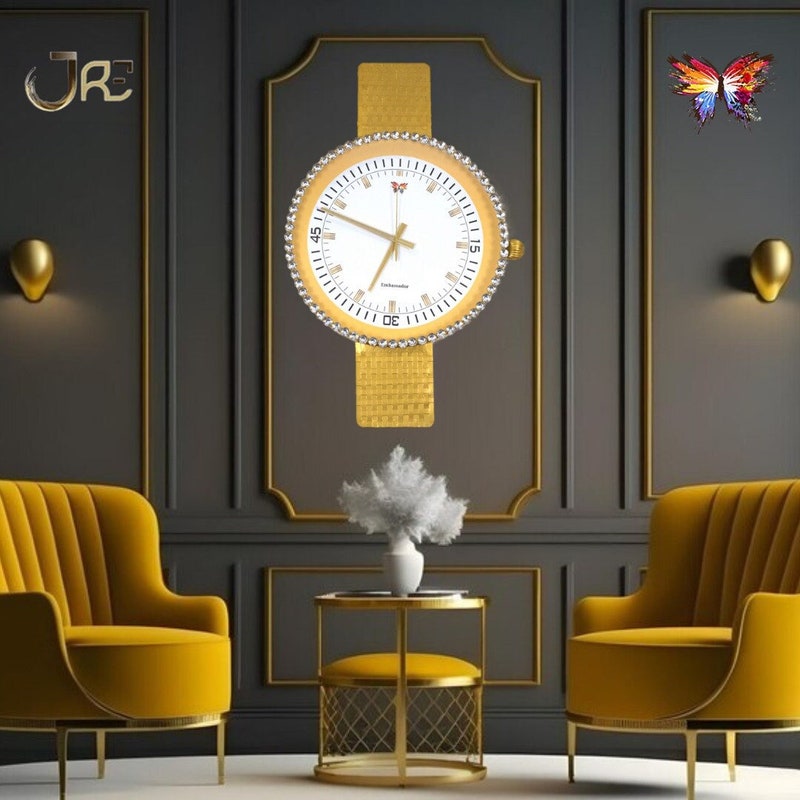 Wristwatch Wall Clock - Etsy