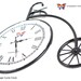Luxury Designer Vintage Cycle Clock Modern Wall Art Clock Cycle Boho ...
