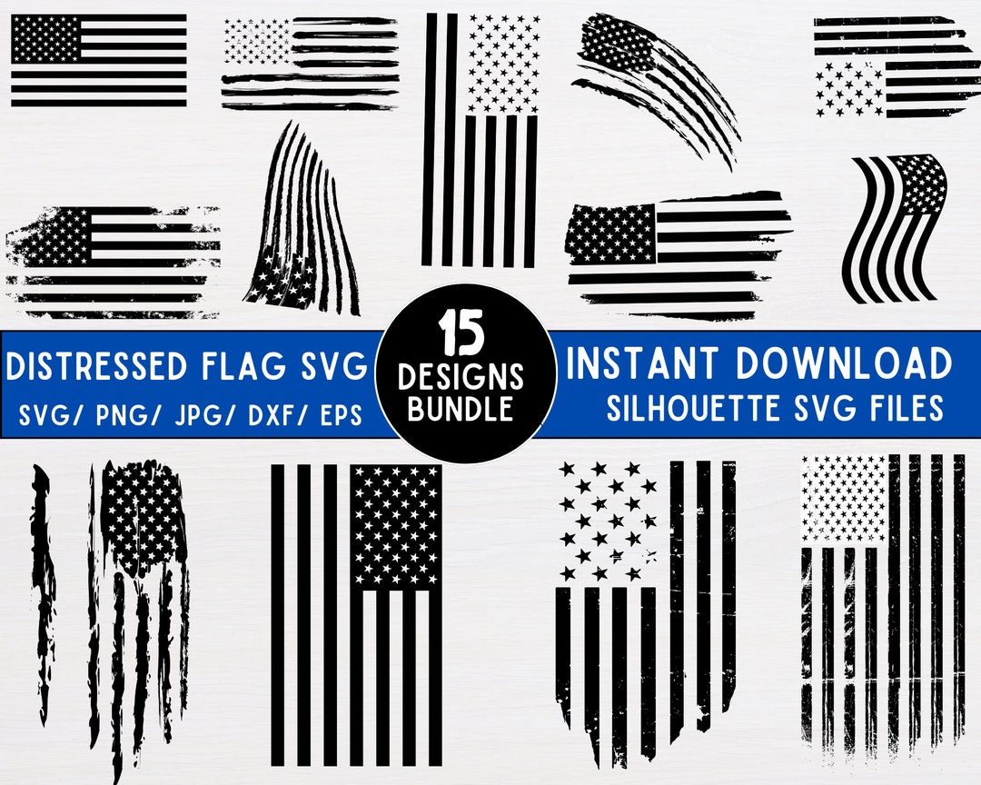 Distressed USA Flag Svg, American Flag Svg, Patriotic Svg, Usa Flag Svg ...