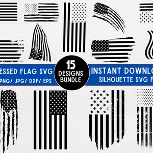 Distressed USA Flag Svg, American Flag Svg, Patriotic Svg, Usa Flag Svg ...