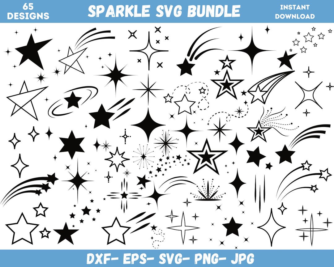 Sparkle SVG Bundle, Sparkle Png Bundle, Sparkle Clipart, Sparkle Star Svg,svg for Shirt, Svg ...