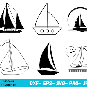 15 + Sailing Svg Bundle, Boat Svg Png, Boating Svg, Svg Files for ...