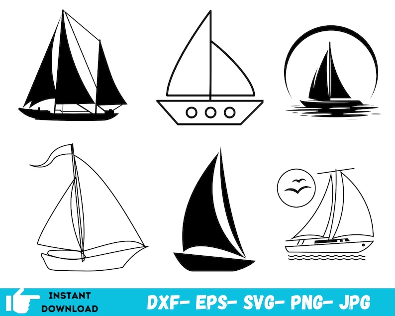 15 Sailing Svg Bundle, Boat Svg Png, Boating Svg, Svg Files for Cricut ...