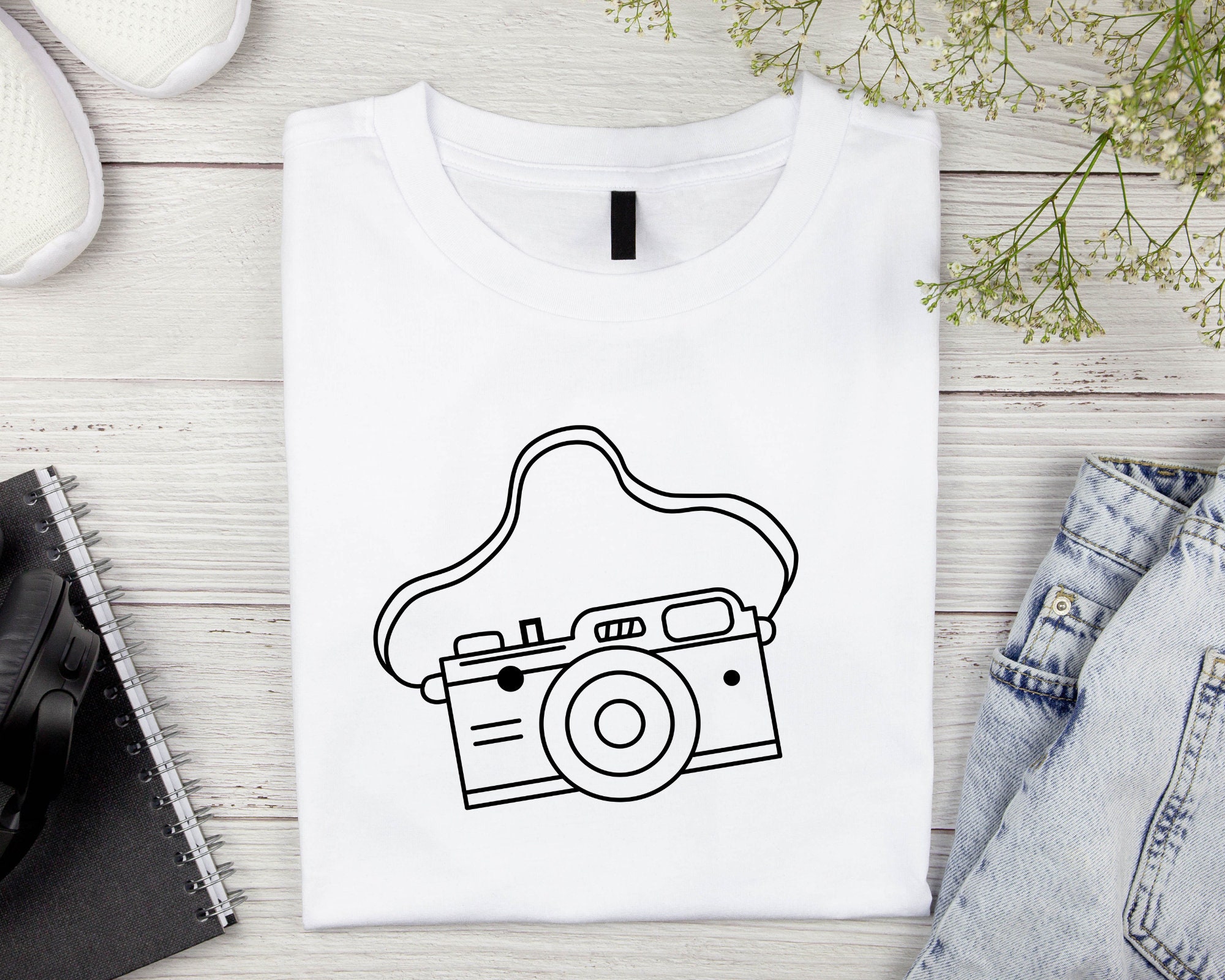 Camera Svg Png Bundle, Camera Clipart, Camera Svg Cut Files, Shirt Svg ...