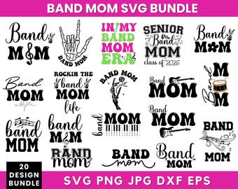 Band Mom Svg Png Bundle, Band Mom Png, Band Mom Shirt, Band Shirt, Svg ...