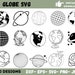 Globe Svg Bundle, World Globe Svg, Globe Png, World Map Svg, Glob Svg ...