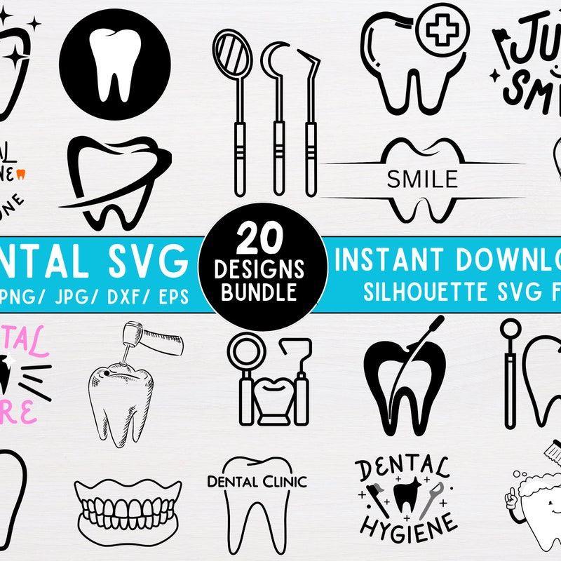 Dental Clipart - Etsy