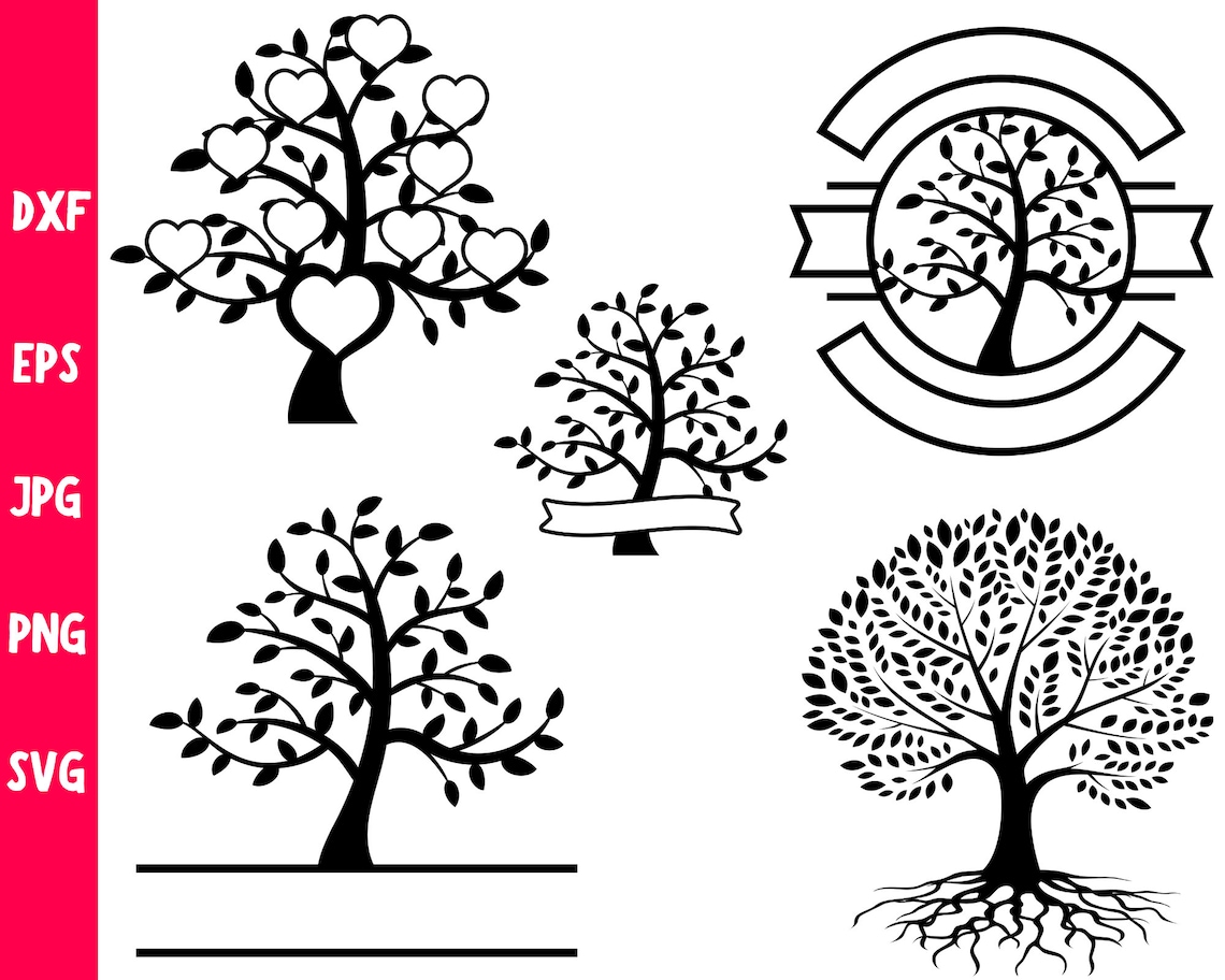 15+ Family Tree Svg Bundle, Family Tree Svg, Family Tree Png, Svg Files ...