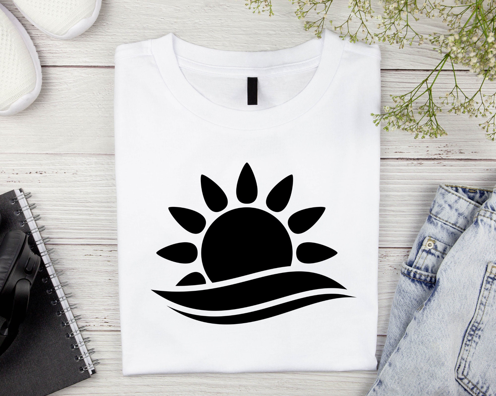 Sunrise Svg Bundle, Sunrise Png, Sunrise Clipart, Svg Files for Cricut ...