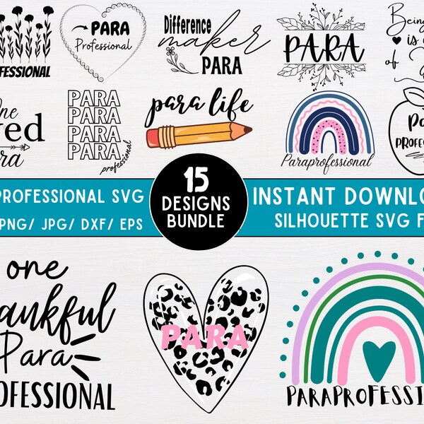 Paraprofessional Svg - Etsy