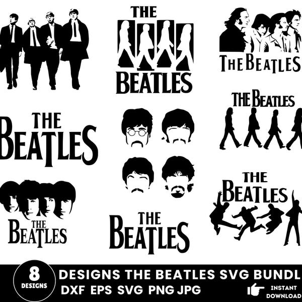 The Beatles Svg - Etsy