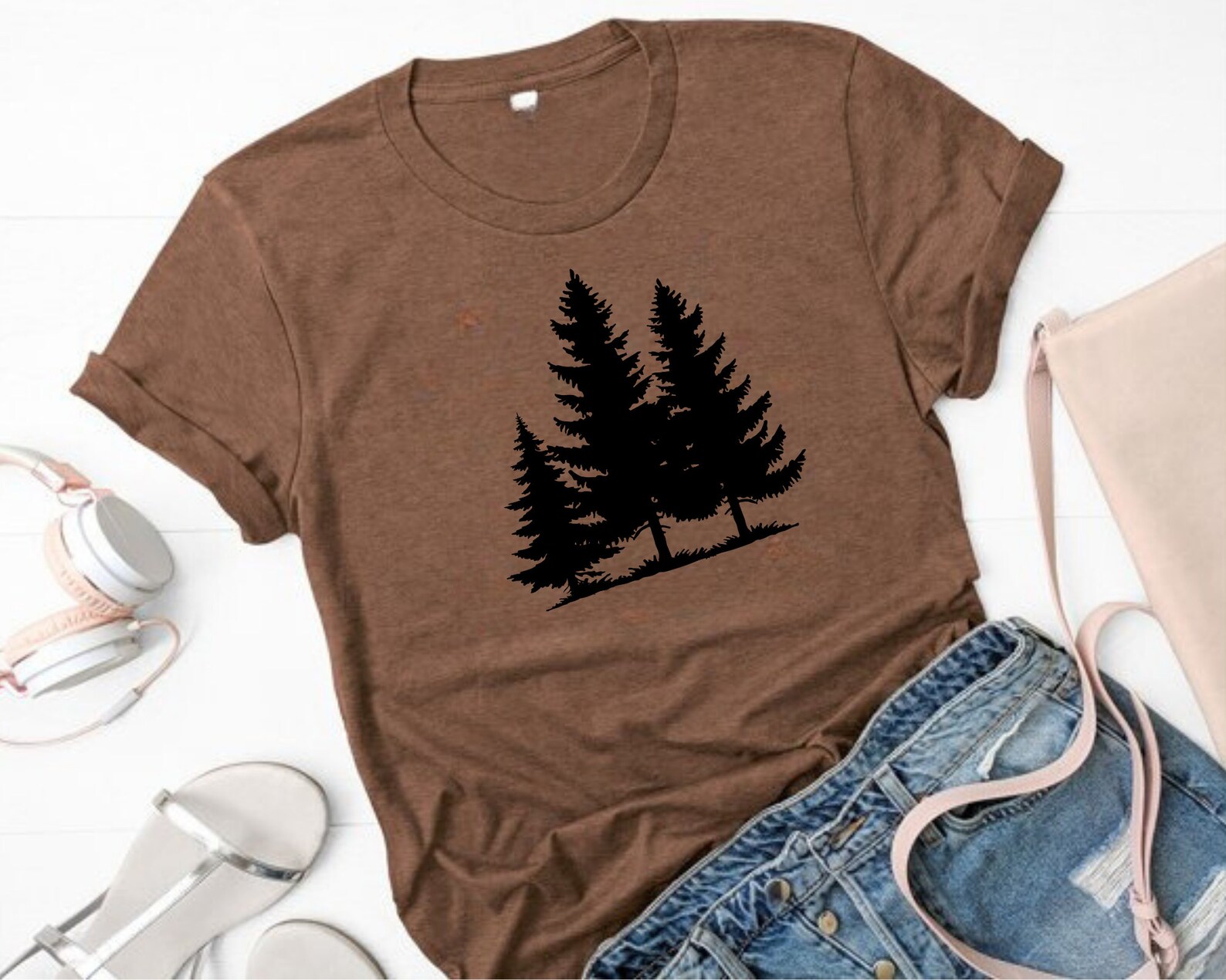 Forest Tree Svg Bundle, Pine Trees Svg, Forest Svg Files, Nature Svg ...