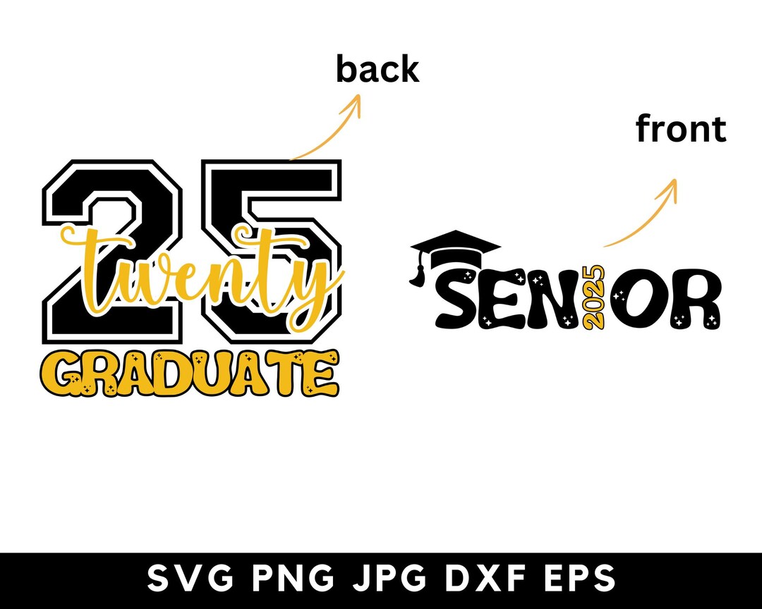 Senior 2025 Svg Png, Graduation Svg, Senior Class of 2025 Svg, Senior ...